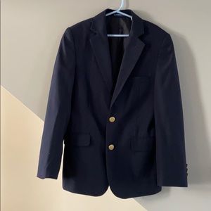Chaps | Jackets & Coats | Chaps Navy Blue Blazer Jacket Gold Buttons ...